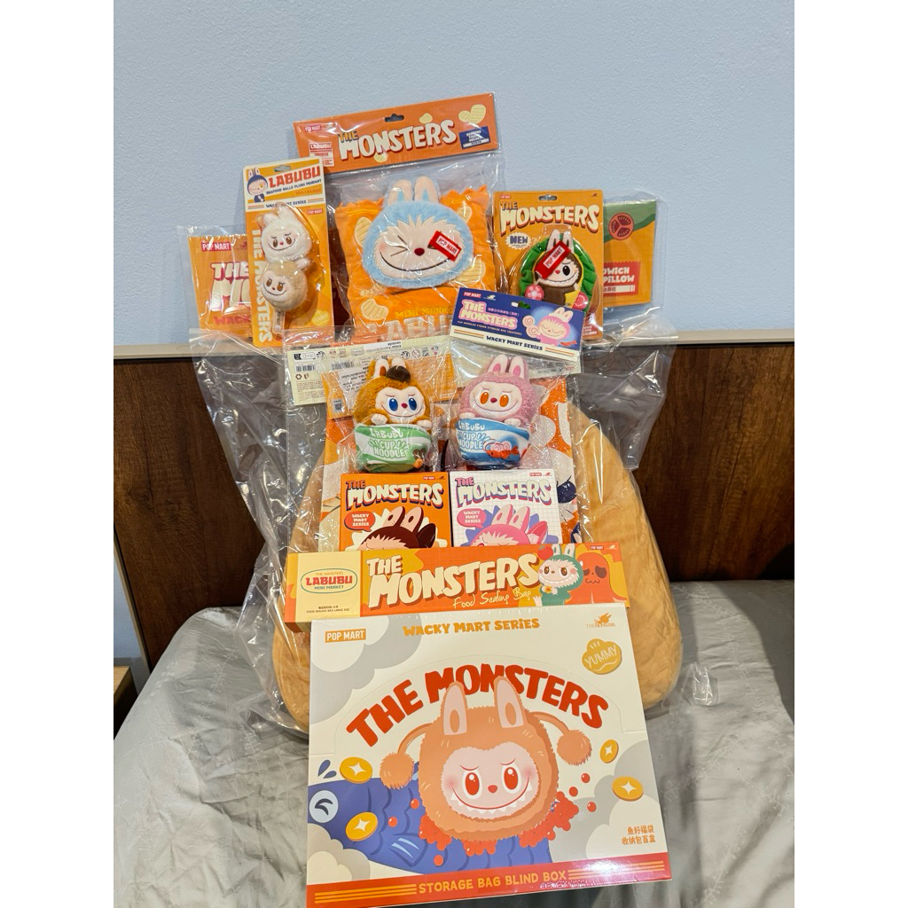 Collection Of Products From Labooboo wacky mart Popmart Shipped ...