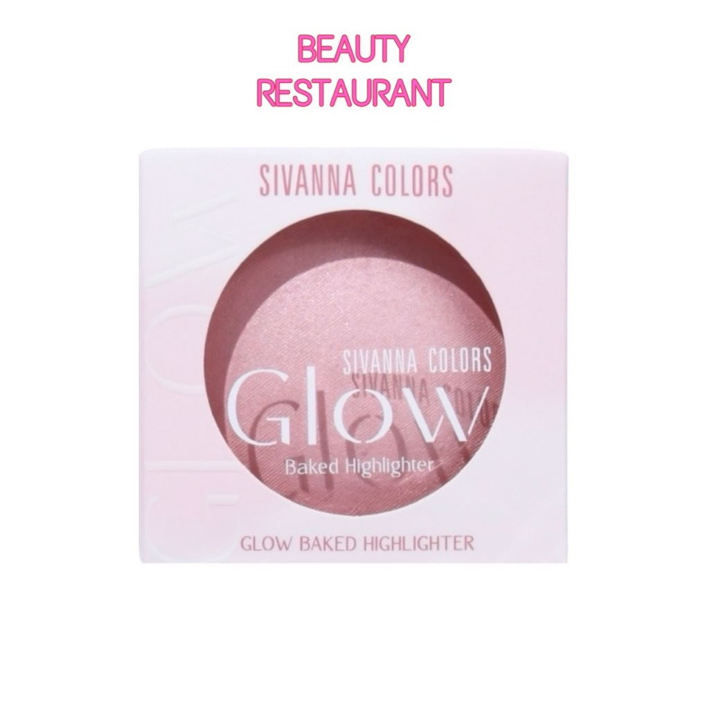HF311 HIGHLIGHTER SIVANNA COLORS GLOW BAKED | Shopee Malaysia