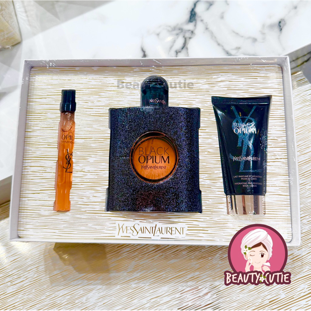 Real Shot Black Opium Perfume 90ml, Produced in 2025, Department Store ...