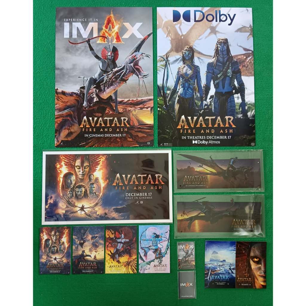 AVATAR FIRE AND ASH Avatar3 Poster 13x19 Inches Postcard Shiny Card ...