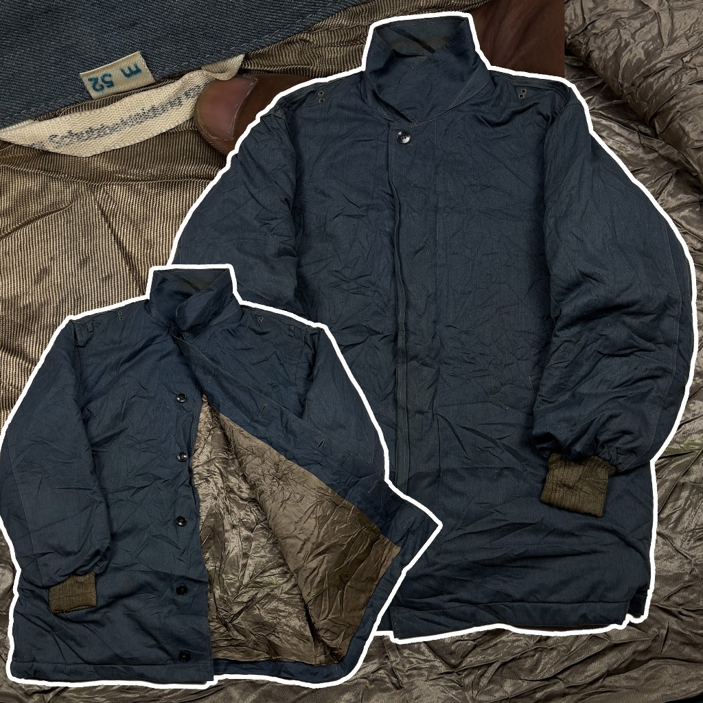 Vintage Jacket Hiking 80s East German Winter Uniform DDR NVA Military ...