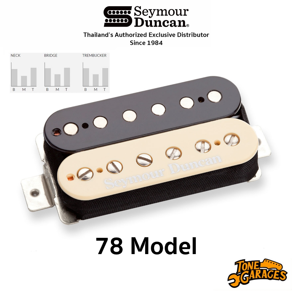 Seymour Duncan 78 Model Humbucker Trembucker Electric Guitar Pickup ...