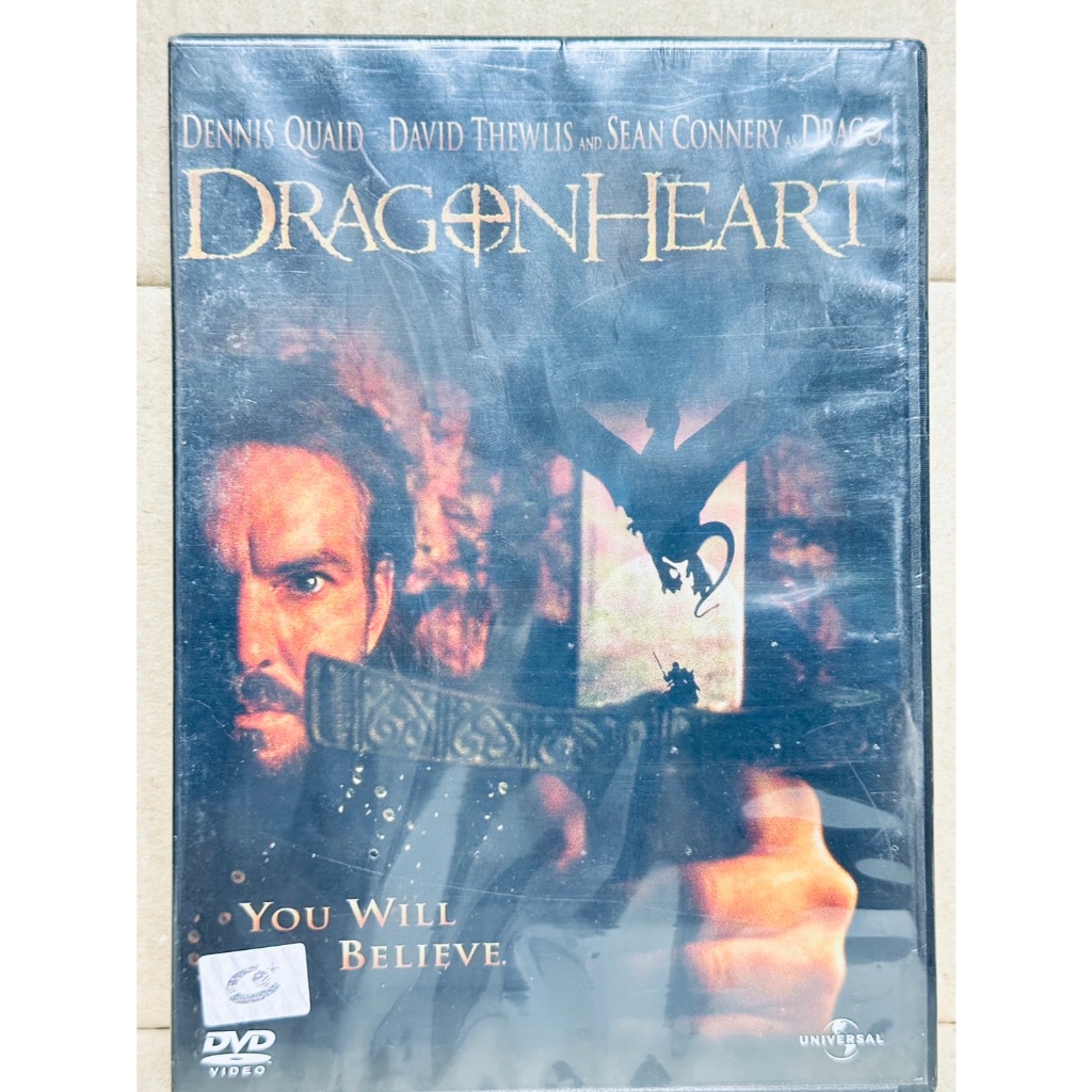 DVD : Dragon Heart (1996) " Dennis Quaid David Thewlis and Sean Connery ...