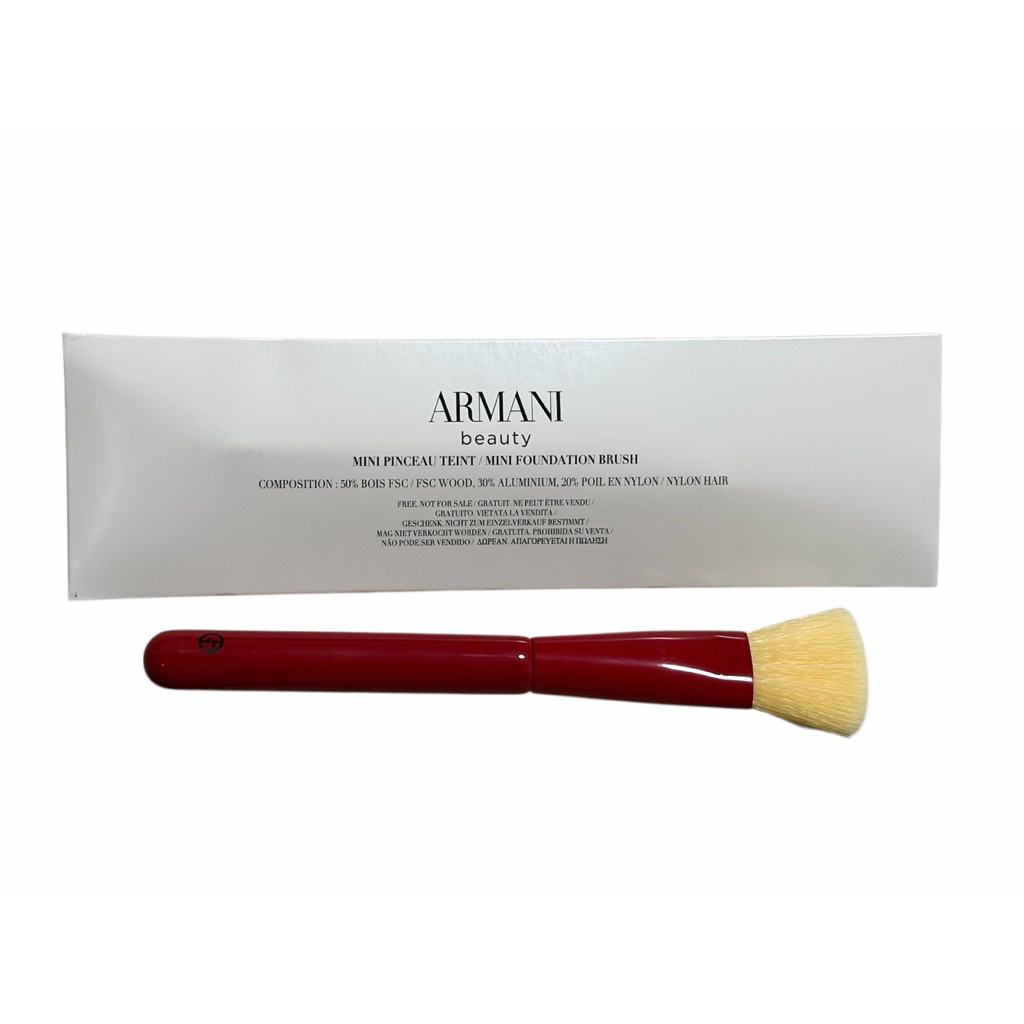 GIORGIO ARMANI Mini Foundation Brush From Thai Counter | Shopee Malaysia