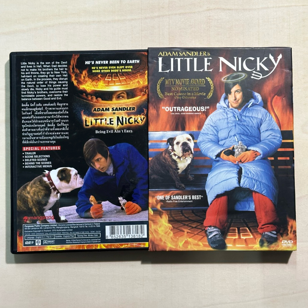DVD LITTLE NICKY 2-Language Cover Thai/eng | Shopee Malaysia