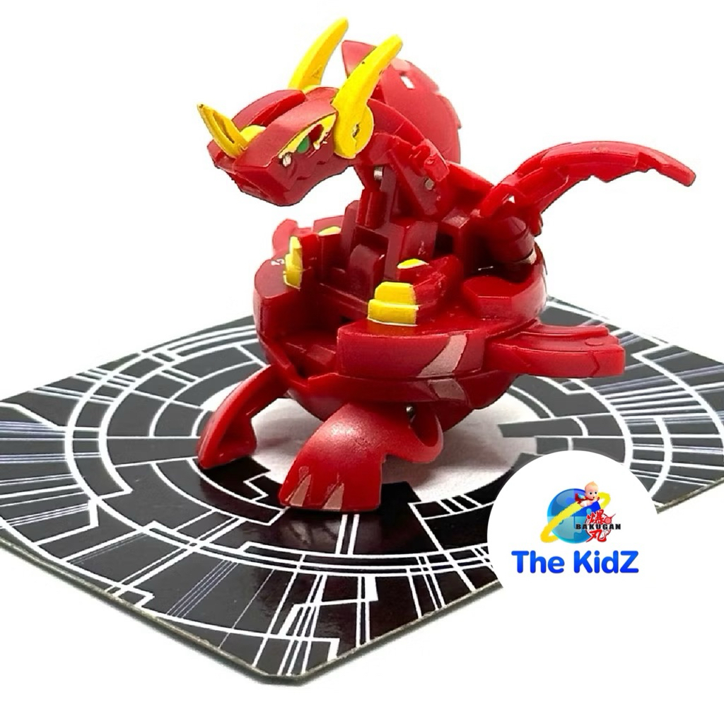 Bakugan Battle Brawlers B2 Red Pyrus Neo Dragonoid | Shopee Malaysia