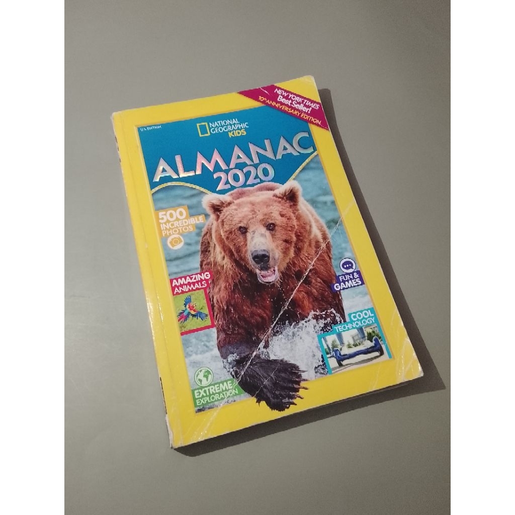 E Second Hand: National Geographic Kids Almanac 2020 (Knowledge Book ...