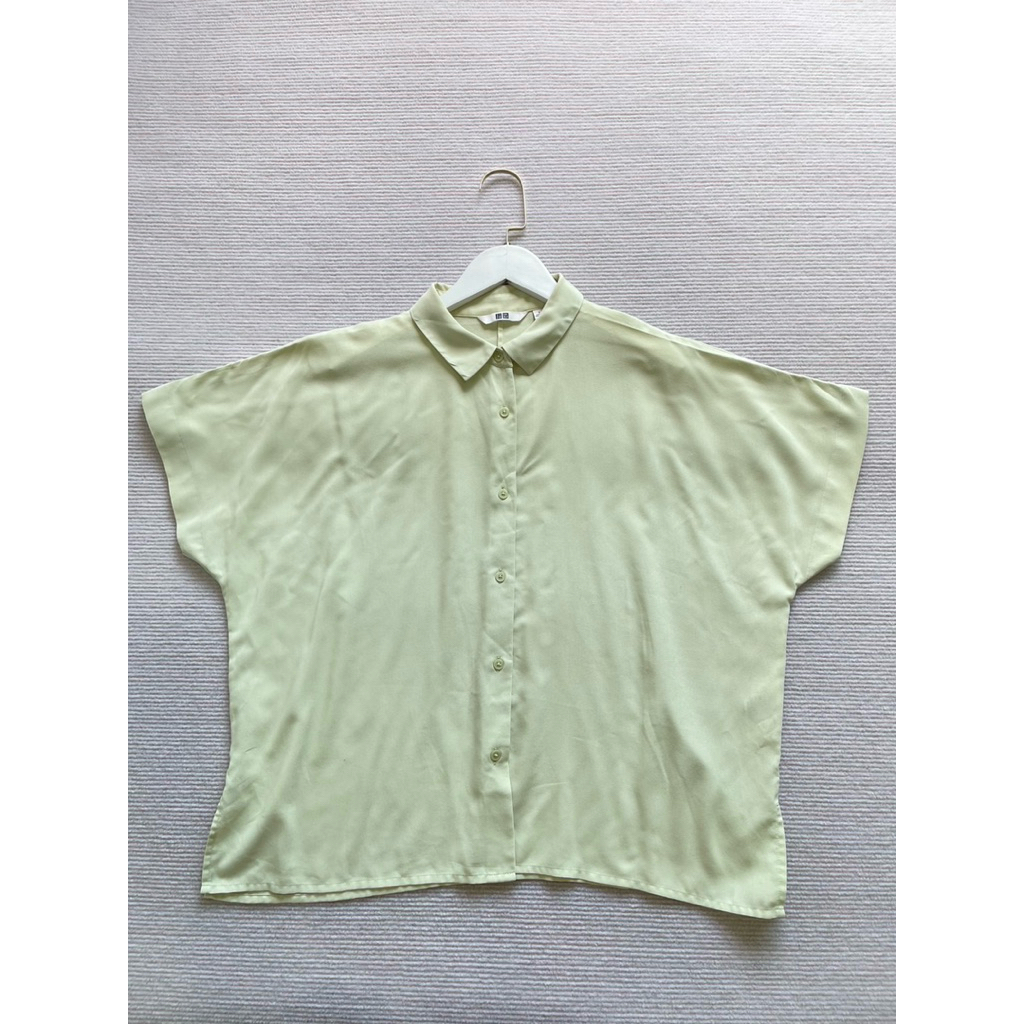 9.uniqlo Photo Of The Inner Neck In The Drop Color Rayon Fabric S 02 ...
