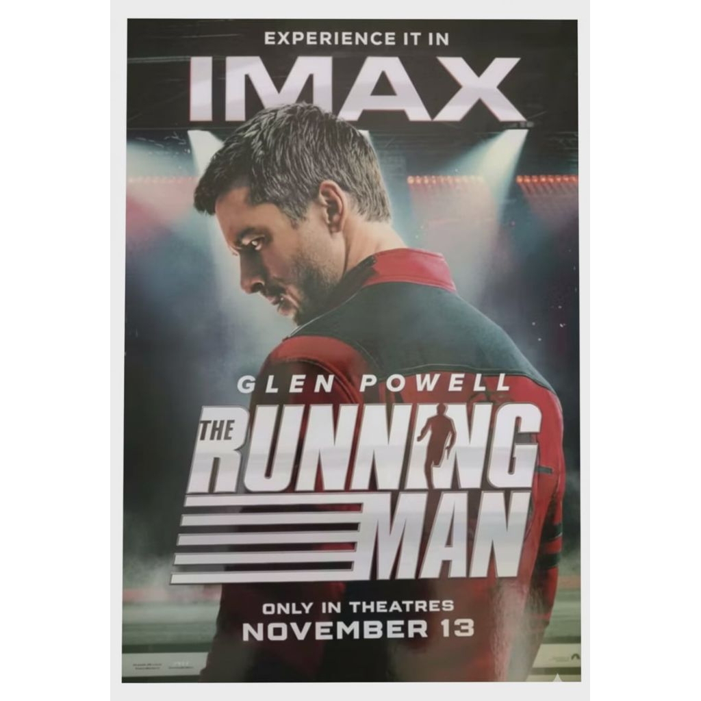Authentic IMAX Poster Running Man From Major Cineplex The 2025 Glen ...