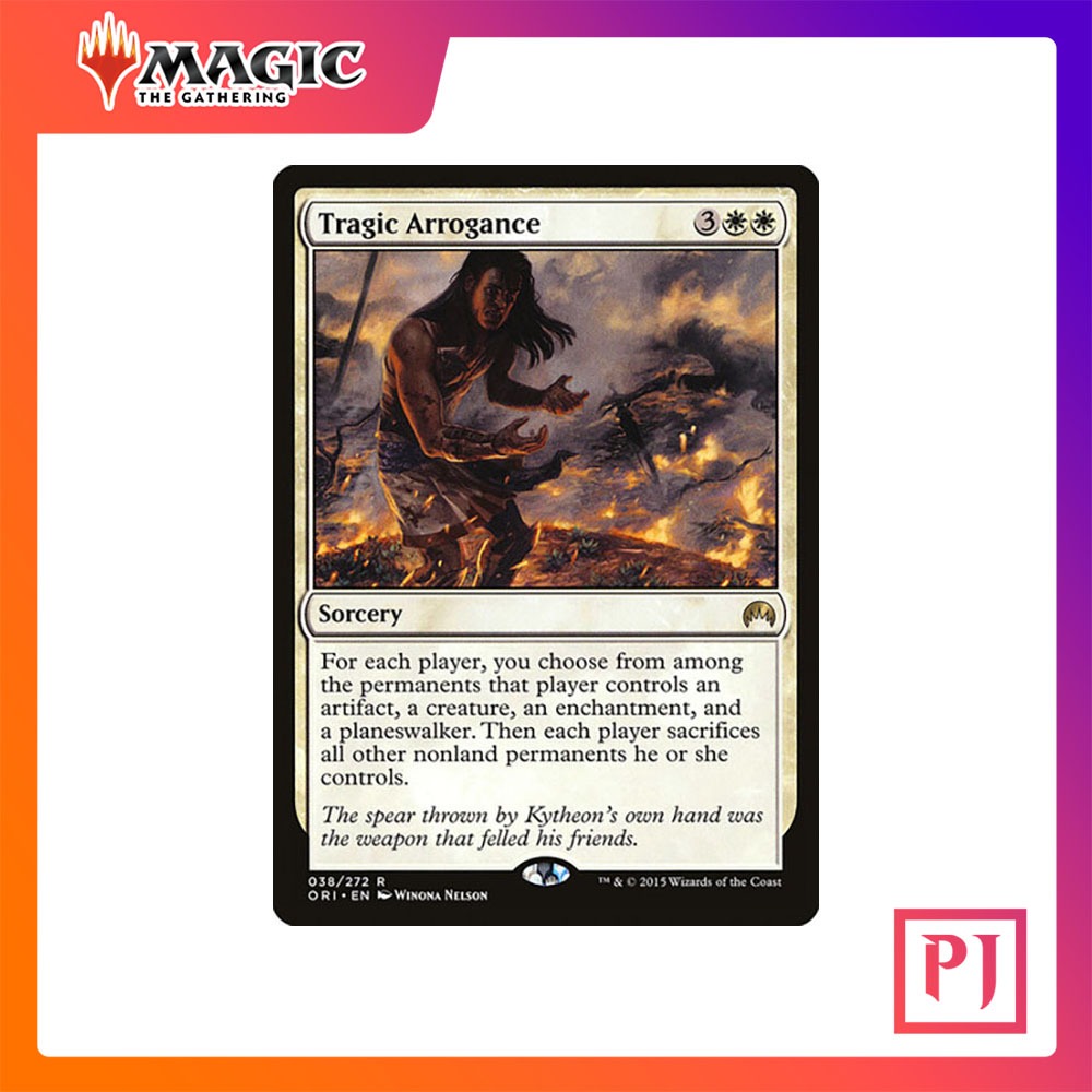 [MTG] Tragic Arrogance [ORI] [WHITE] [RARE] [NORMAL] [ENG] (Magic Card ...