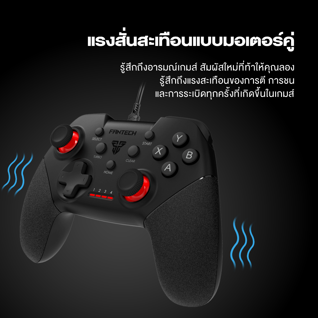 FANTECH GP13 SHOOTER II Gaming Controller Lightweight X-input System ...