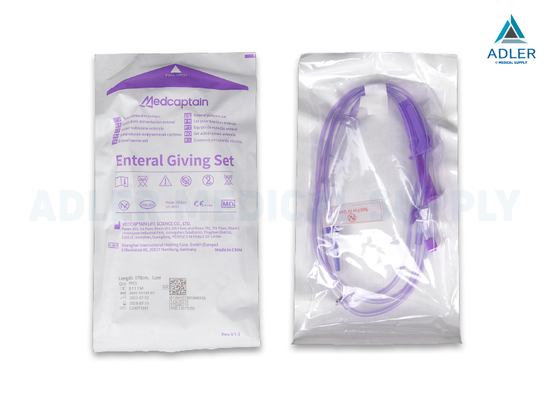 (50 Sets) Feeding Cable Model EP-60C (Enteral Driving set without bag ...