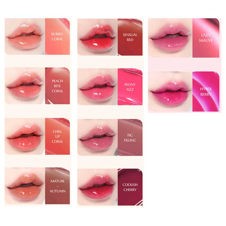 Wakemake Dewy Gel Glow Tint Glossy Lip | Shopee Malaysia