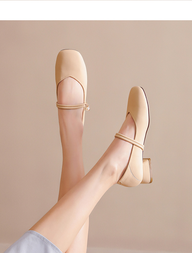 DUSTO Shoes There Are Heels Season 2025 Side Pearl Strap Detail ...