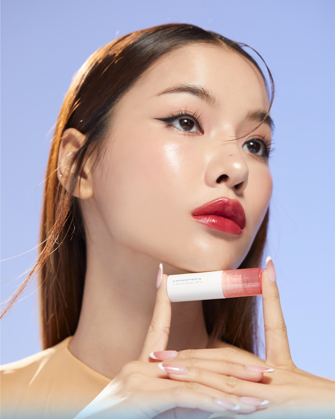 Merrezca Water Glow Lip A Water-Based Tint That Is Shiny. Color Long ...