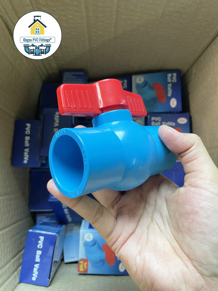 PVC Ball Valve SAZA 1 Inch Water Gate Used To Wear Blue Pipe General ...
