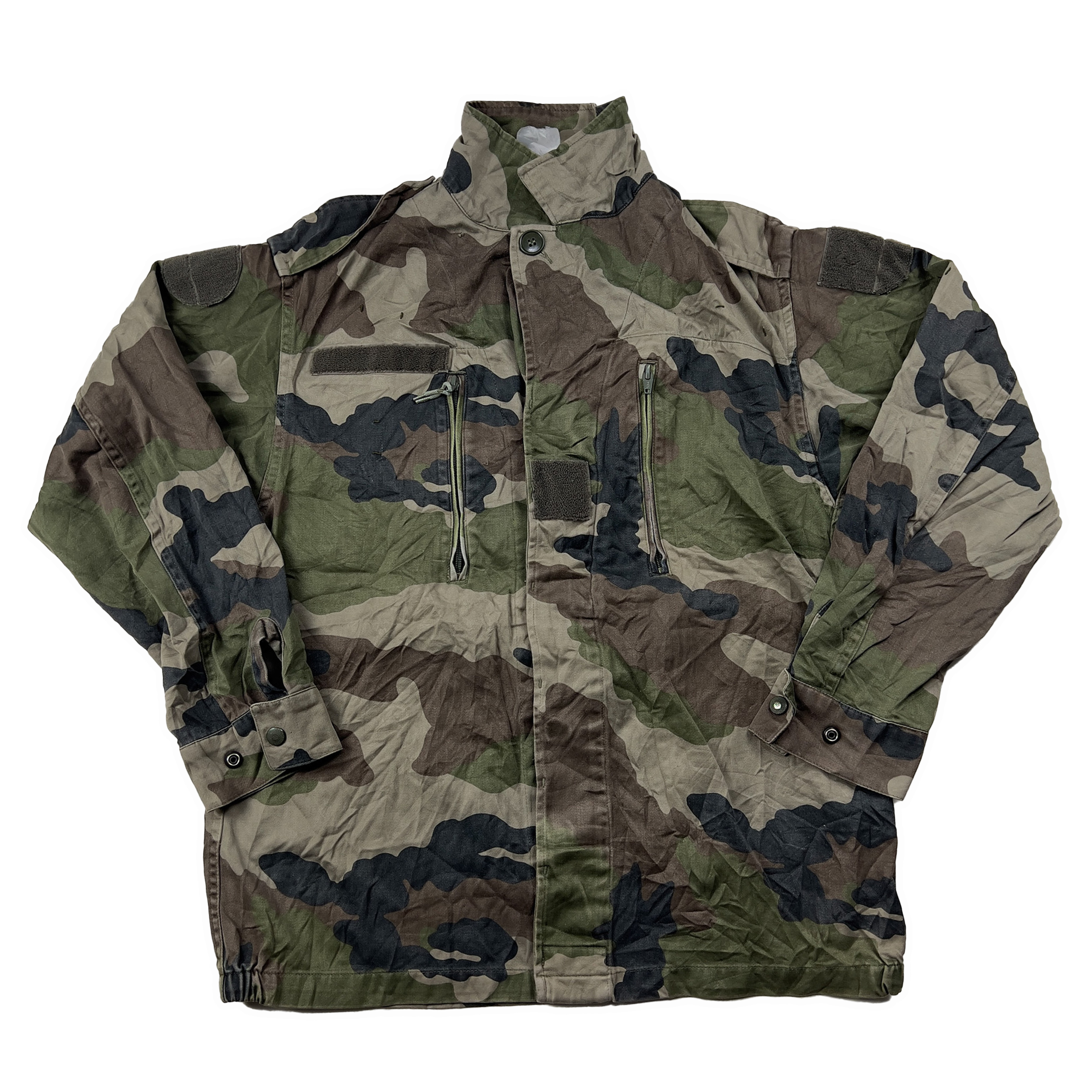 Hiking Jacket Vintage French Army F2 CCE Field Woodland Camo France ...