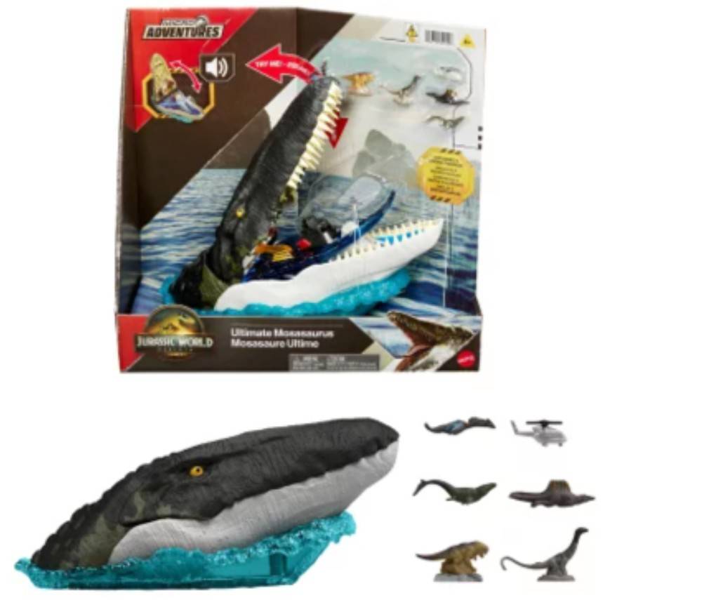 Jurassic World Mosasaurus Volcanic Adventure Head Model JGB60 | Shopee ...