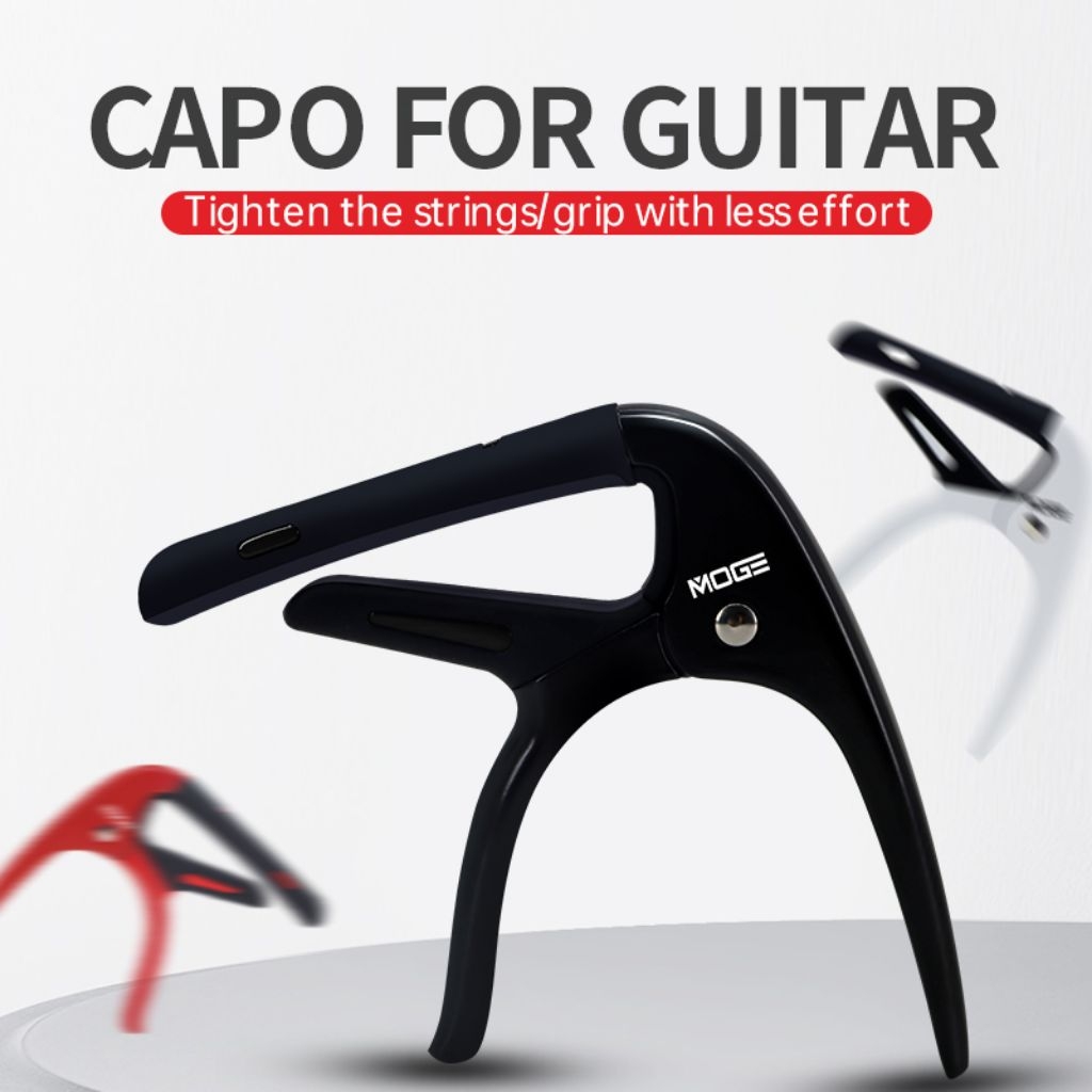 Capo MOGE MC-3 For Acoustic Guitar Electric | Shopee Malaysia