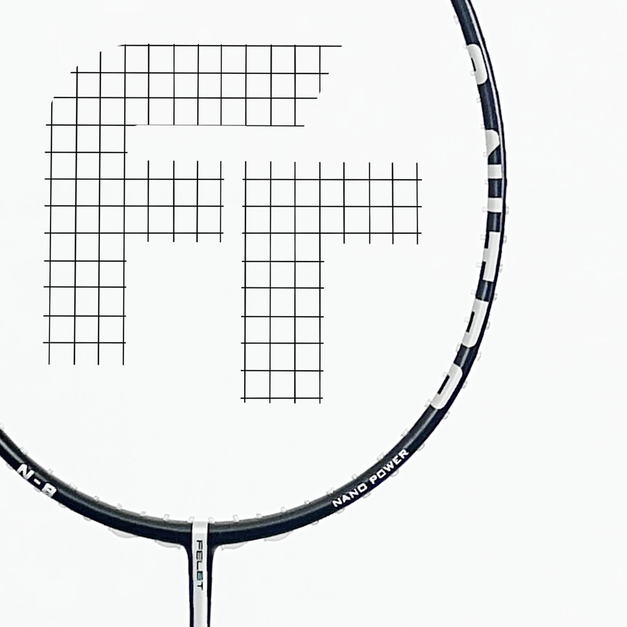FELET Badminton Racket NITRO Model (N8) With Free Strings Mixed Colors ...