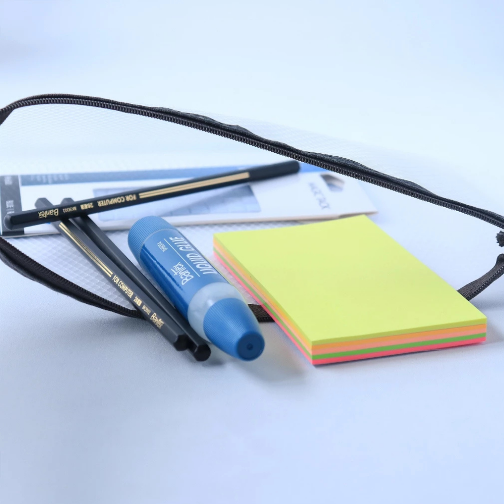 Bantex Mesh Bag Ziplock Easy To Carry Can Hold A Lot Of Things Be Made ...