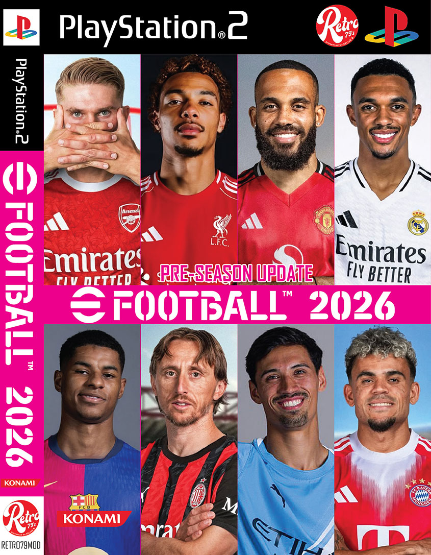 PS2 E football Game Disc 2026-Pre-Season UPDATE-PES 2026 EFOOTBALL ️ ...