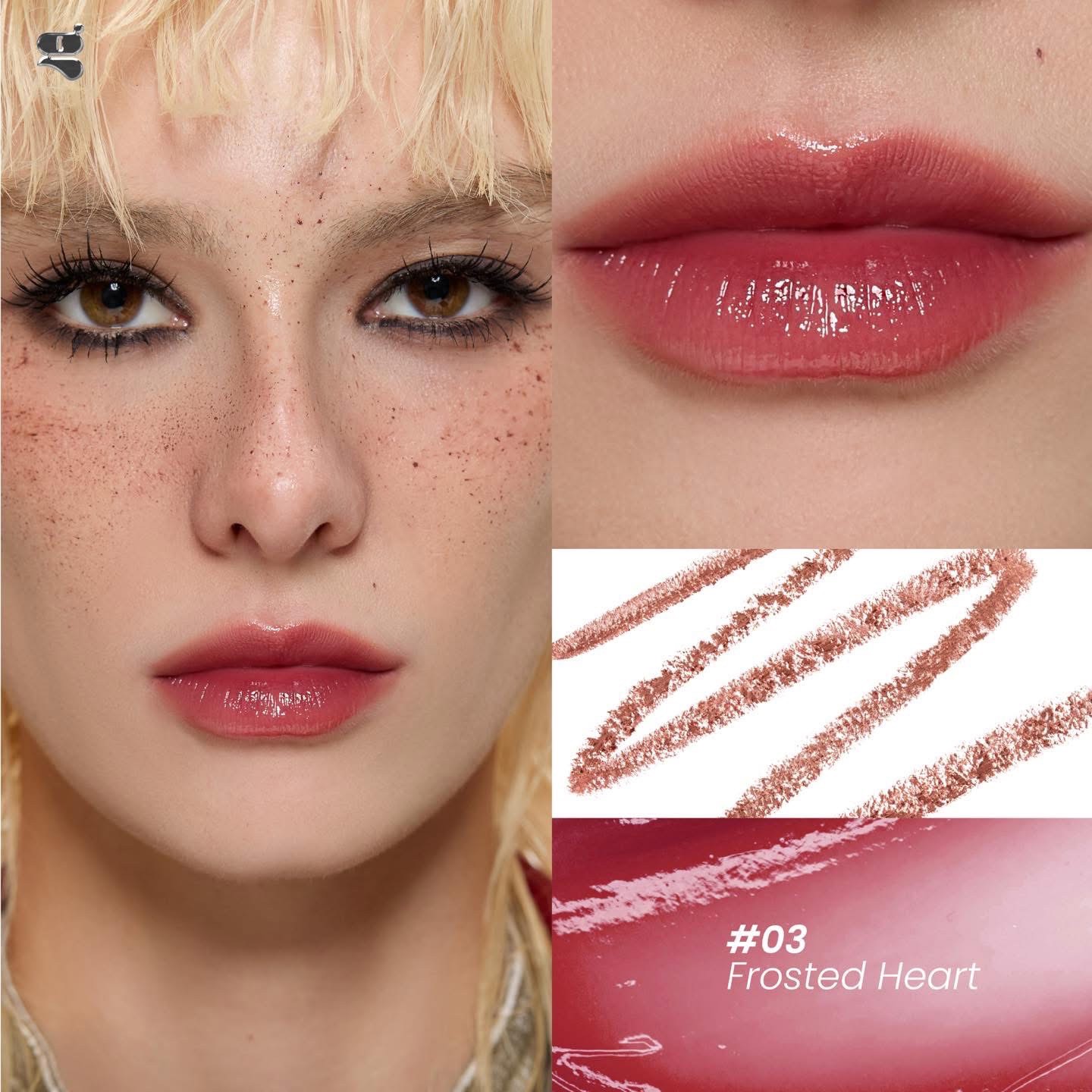 (Lip 2IN1 Liner + Liquid Lip) Gala Camille Blancy Traceie Lip Layer ...