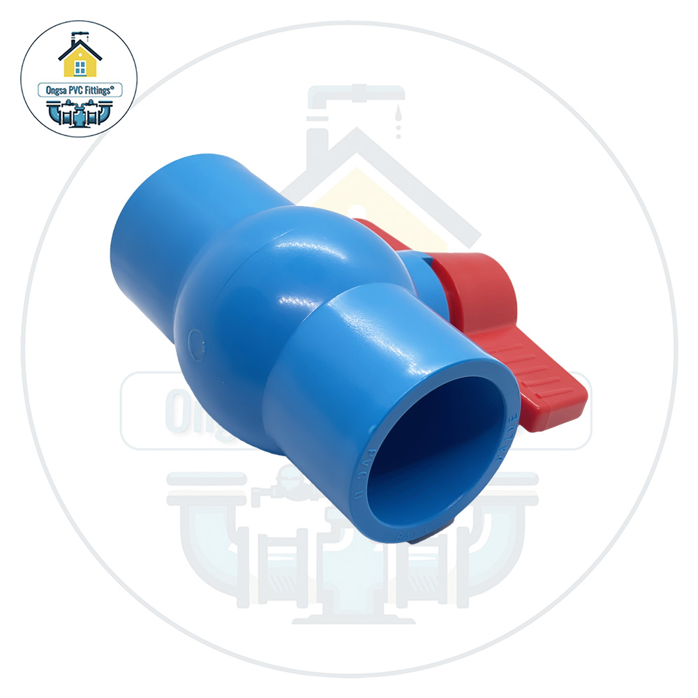 (Pack Of 5) Ball Valve SAZA 1 Inch Water Gate Pvc Shiny Delivery Every ...
