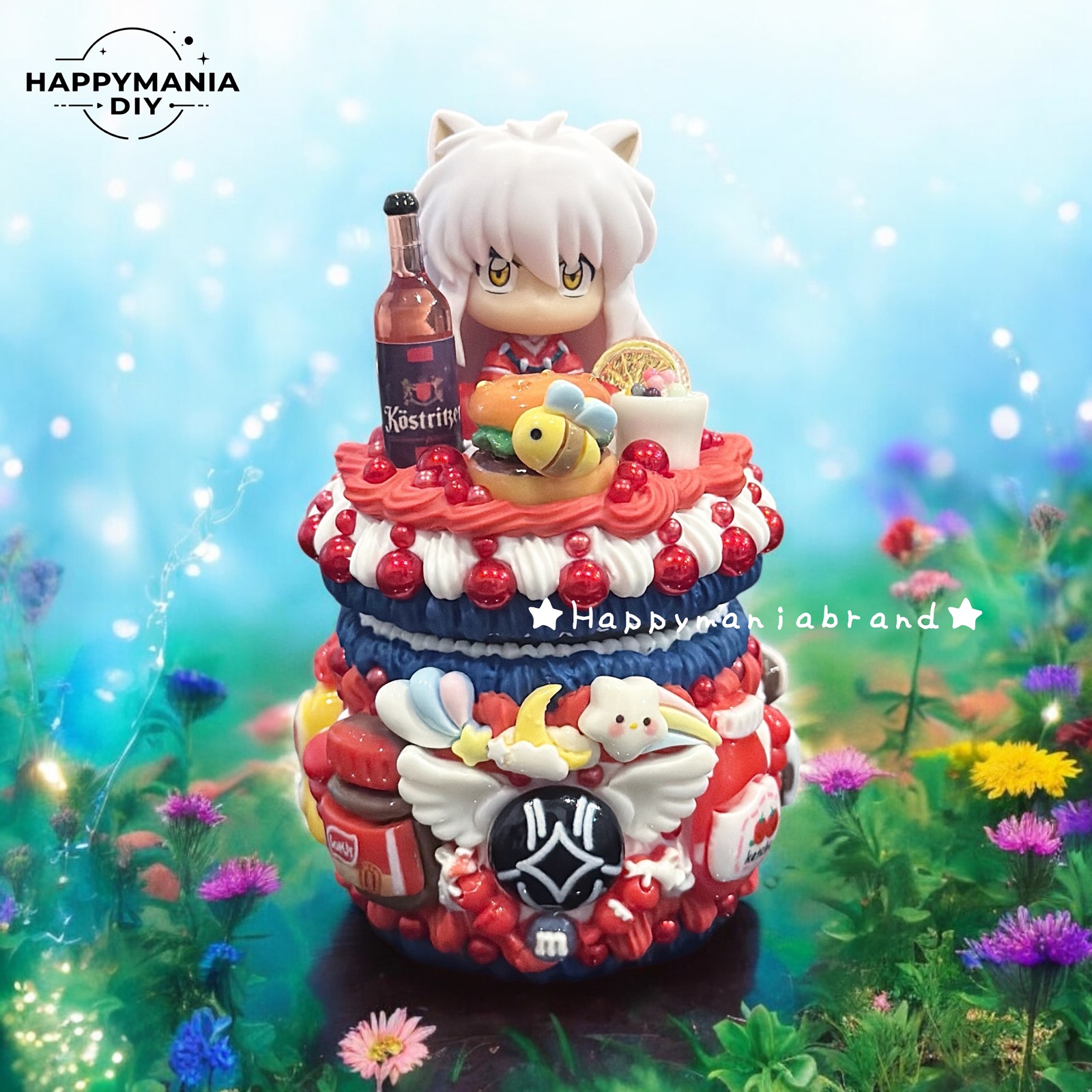 DIY Inhaler Case 3 Characters From The Famous Anime Inuyasha Beautiful ...