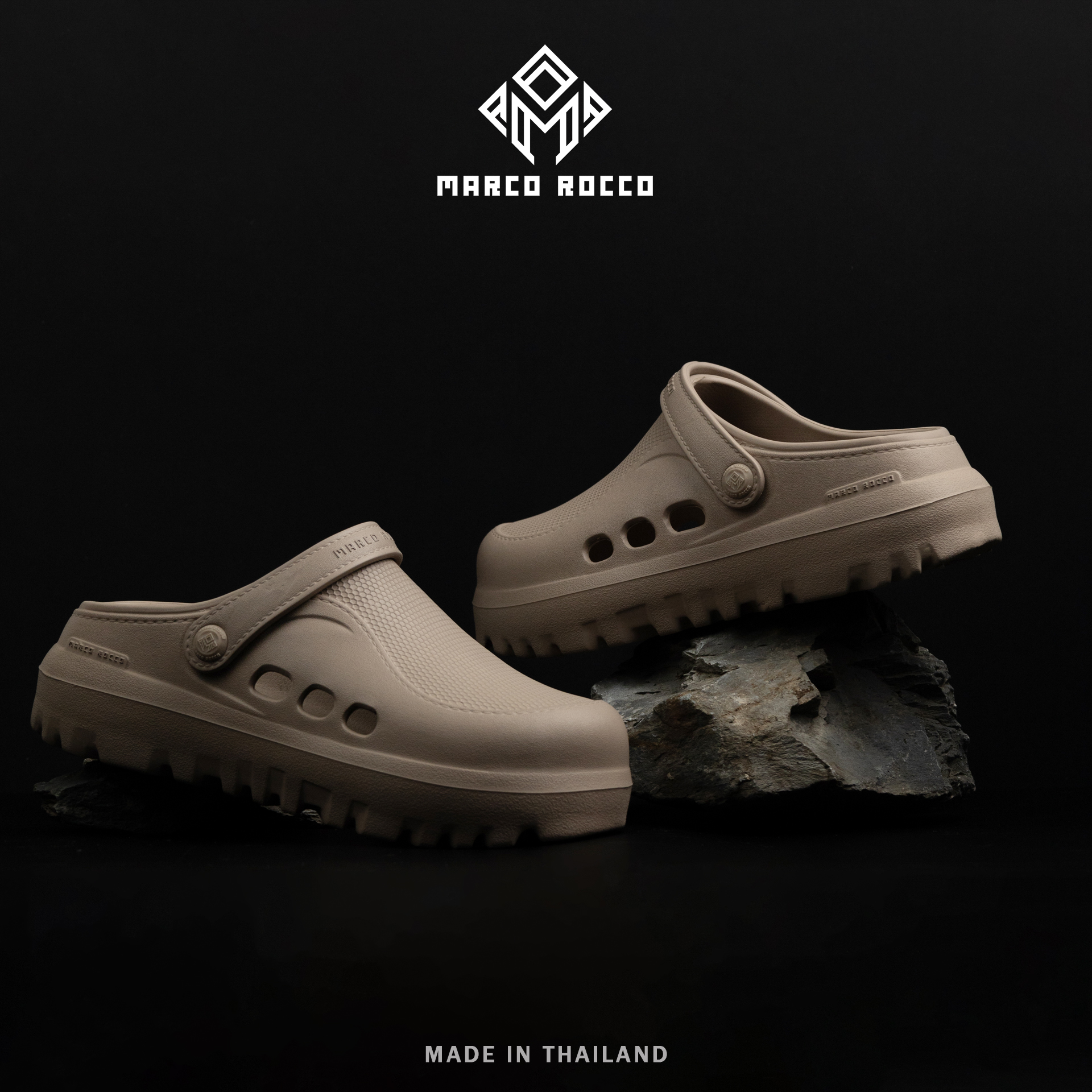 Marco Rocco Open-Toe Shoes 2IN1 Design Casual For Men And Women With ...