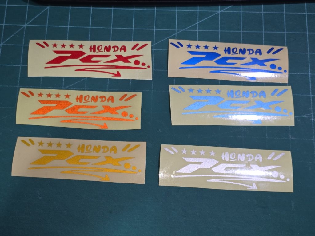 Car Stickers pcx Japanese Style Cutting Reflective% | Shopee Malaysia