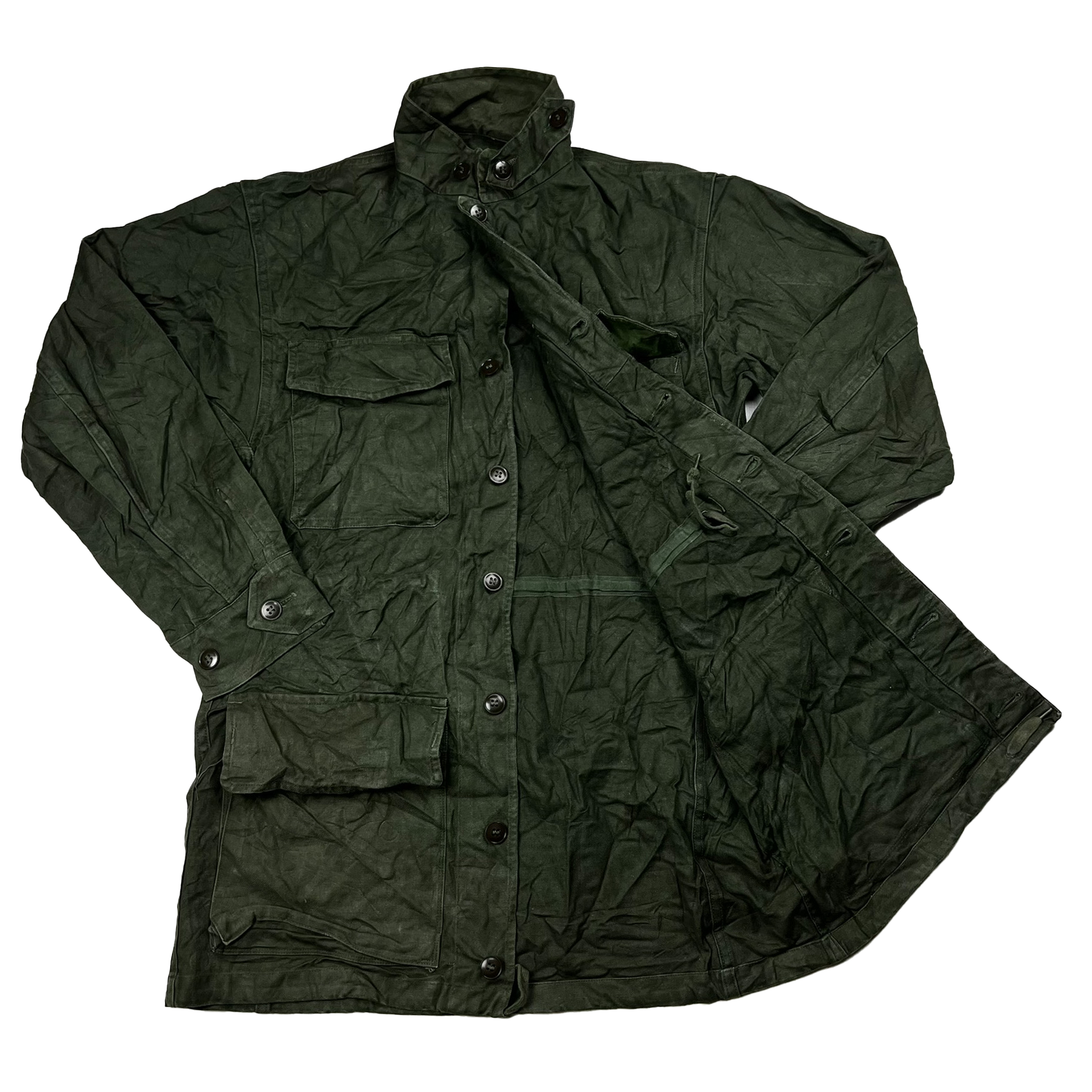 Hiking Jacket Vintage French Army Authentic Military Has 1 Body ...