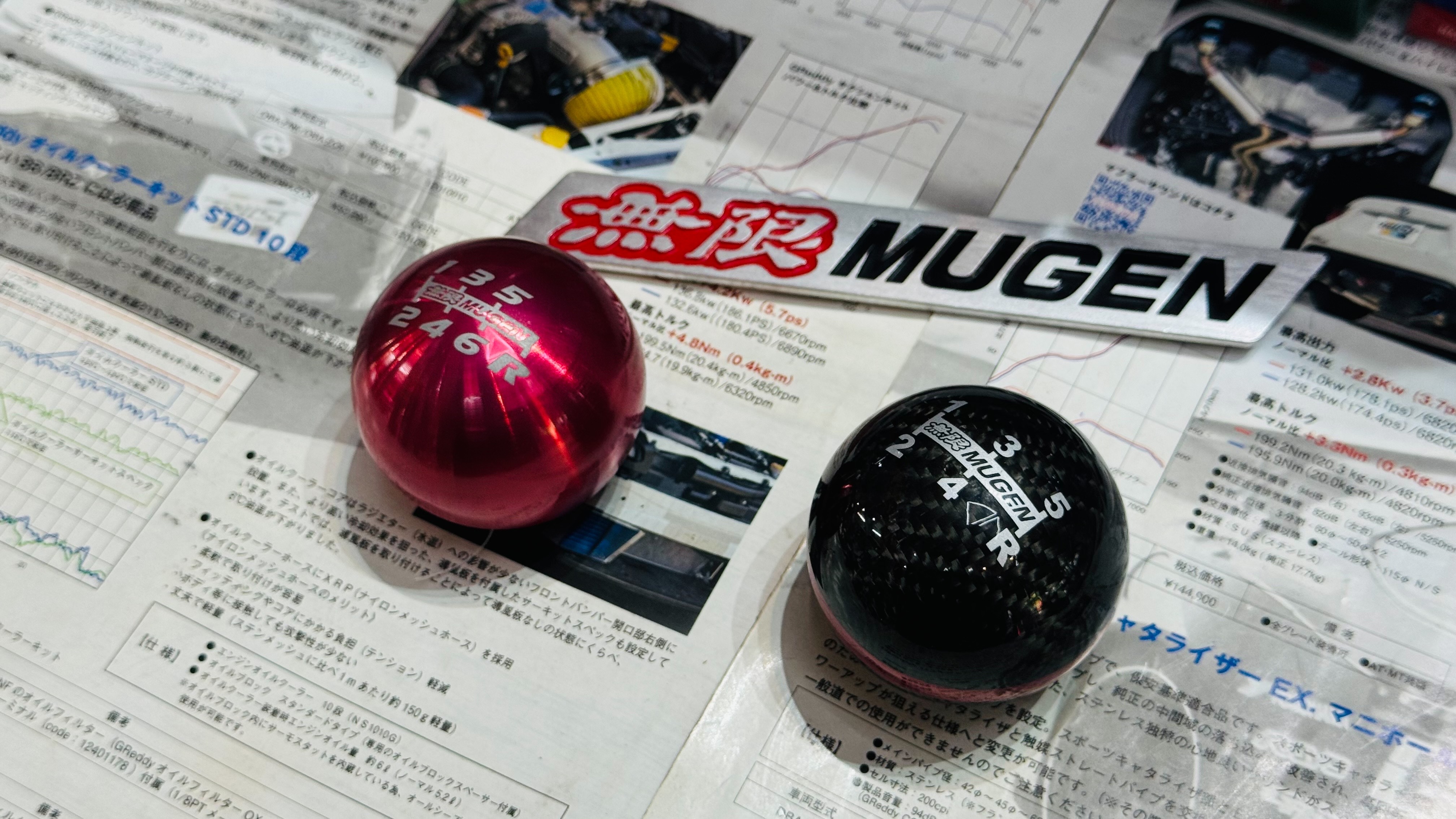 MUGEN Type R Gear knob RAZO Beatrush Original Used Made in japan Shift ...