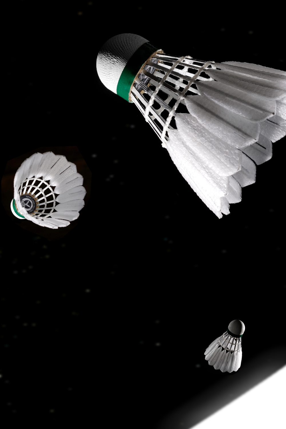 Victor Synthetic Badminton Feather Shuttlecock CARBON SONIC 6 Balls ...