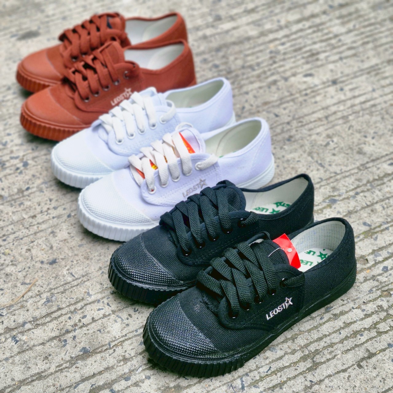 LeoStar (Leo Star) Model 205 Student Shoes Made From Natural Rubber ...
