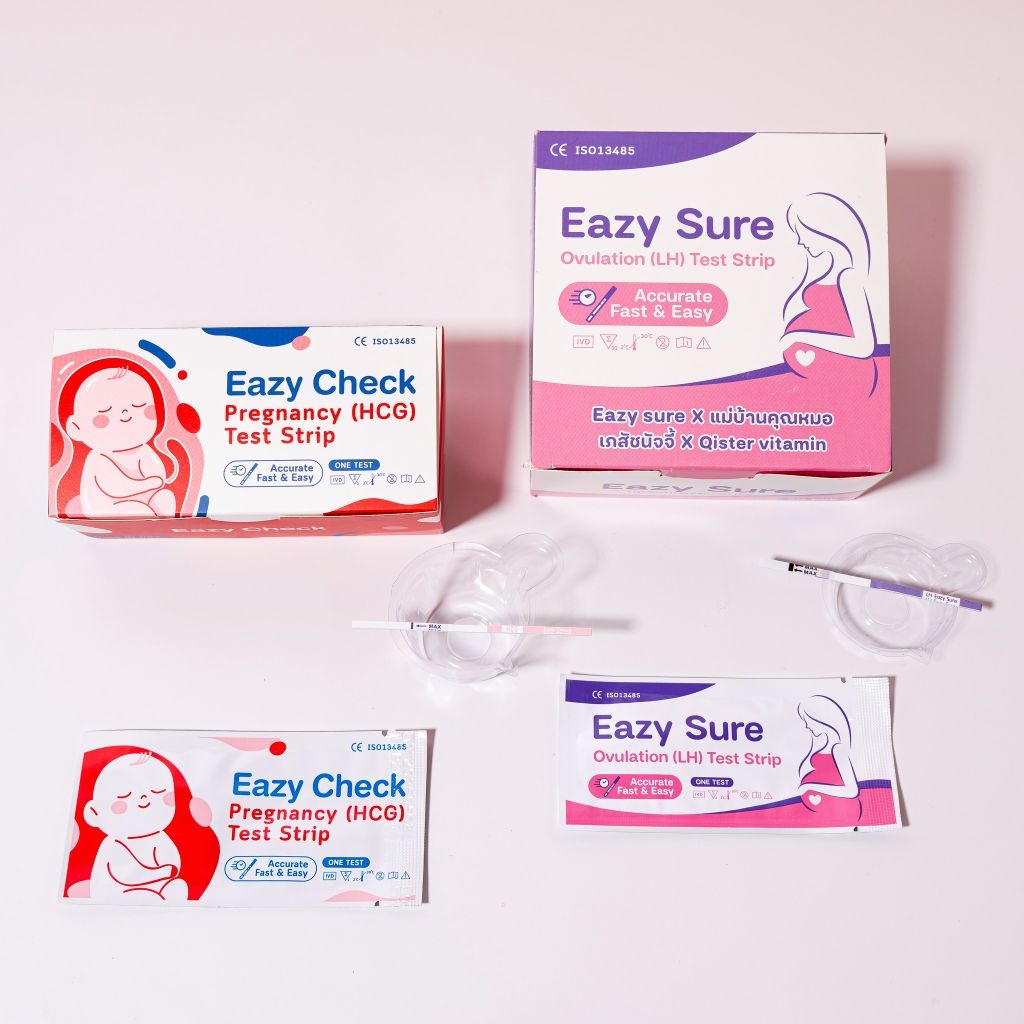 Eazy sure 30 Test Ovulation + Check 10 Pregnancy Complete Set Free ...