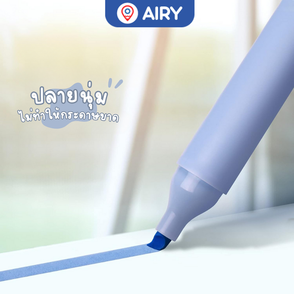 Writech Highlighter Pen Model W-832 Pastel Colors Clear Color Suitable ...