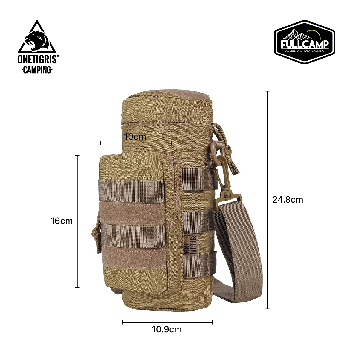 OneTigris Tactical Water Bottle Pouch 32oz/Flask | Shopee Malaysia