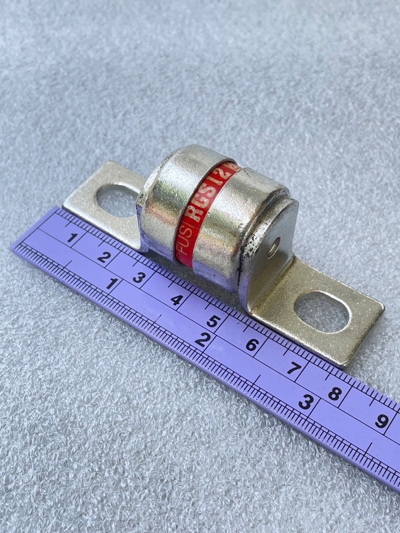 (Pack 1) RGS12 75A 250/500V FUSE LINK Steel Body 75A Model RGS12 75 Amp ...