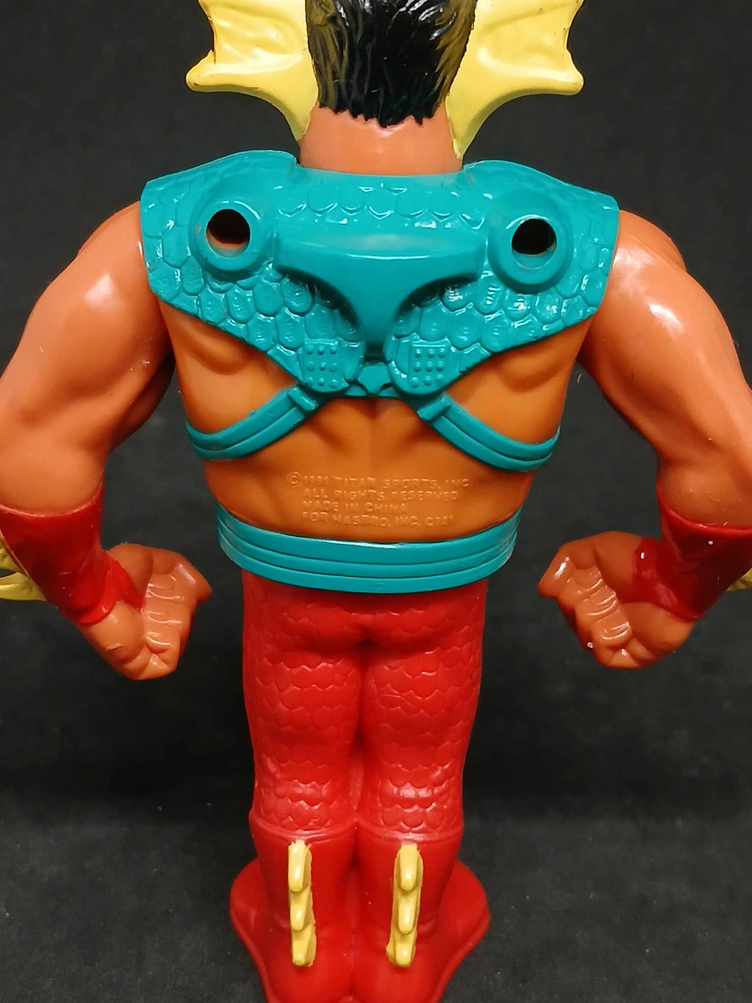 Action Figure Wrestler 1991 Hasbro WWF Series 4 Ricky the Dragon ...
