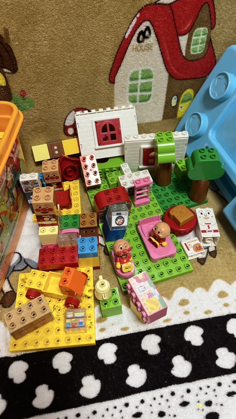 Used Anpanman Building Blocks Full Box | Shopee Malaysia