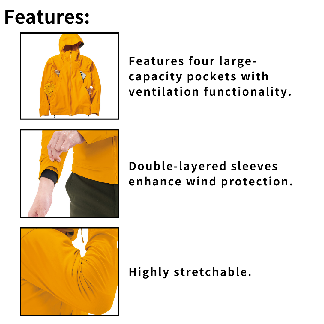 Workman Premium Super Water Repellent Softshell Trek Hoody【direct from ...