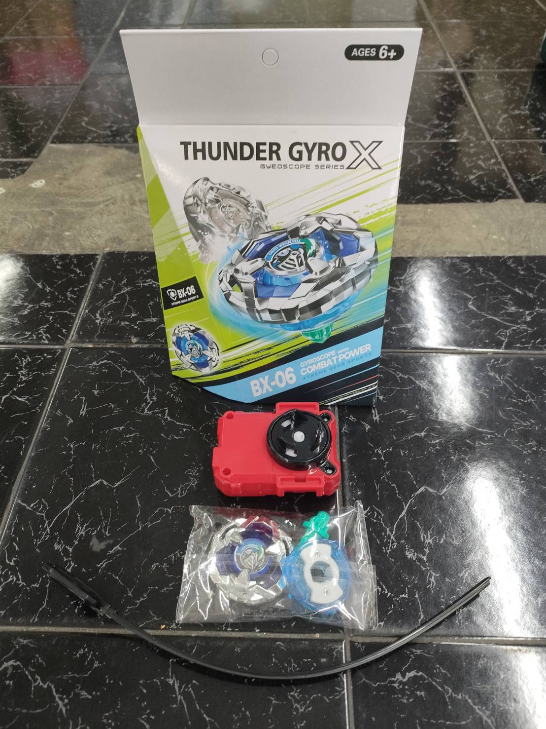 Beyblade X Thunder Gyro X Gyeoscope Serie X With Play Equipment *** | Shopee Malaysia