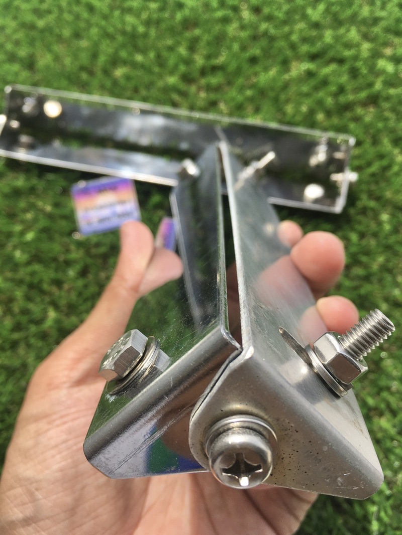 Carmate Folding Auxiliary License Plate JDM Bracket Degree Car [2nd ...