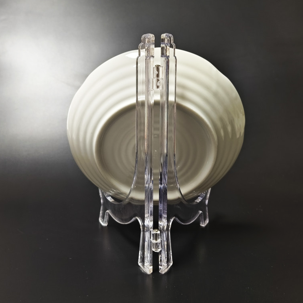 Wall Clock Stand Display Acrylic Plate Picture Frame Work File Strong ...