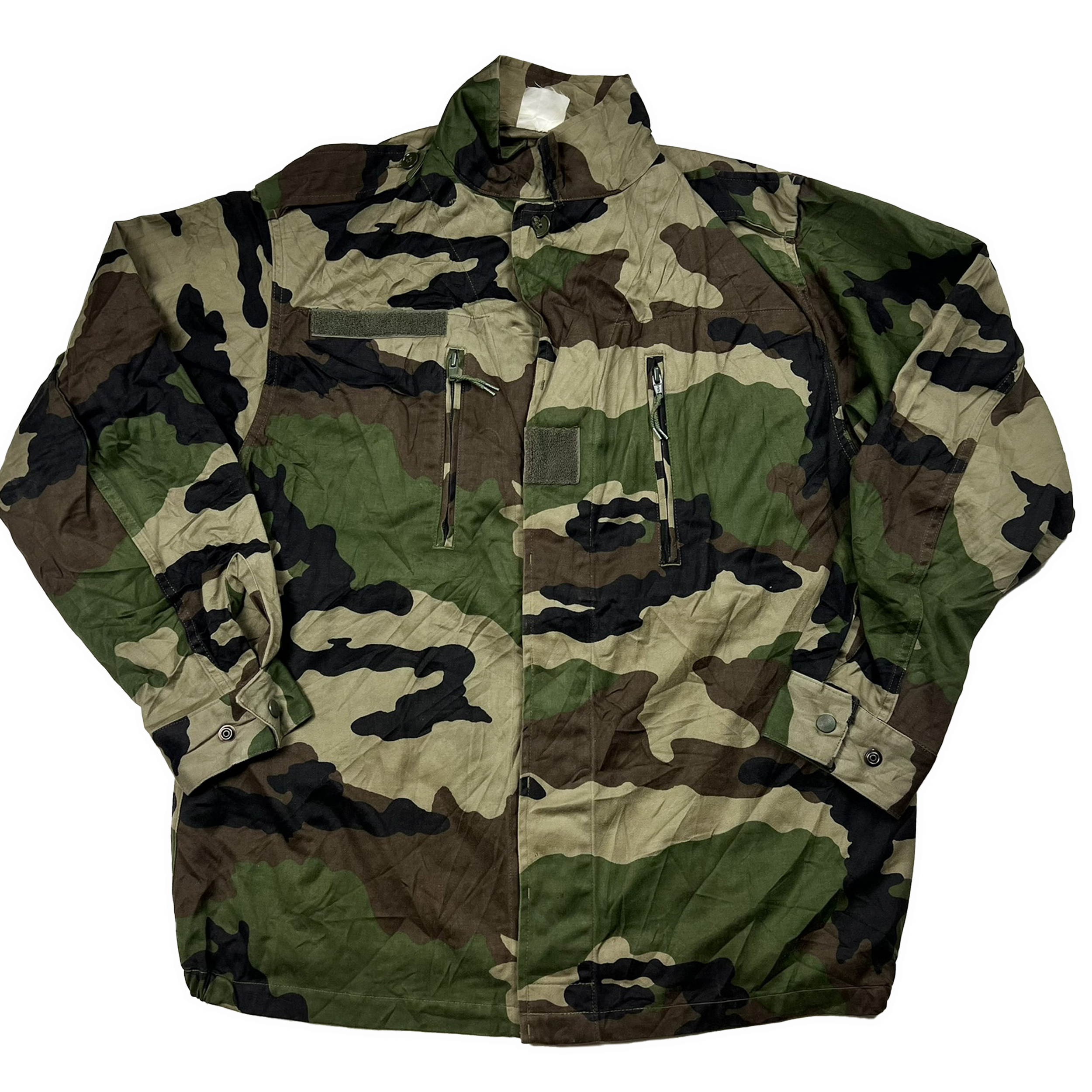 Sack jacket military vintage French F2 camo army camouflage CCE ...