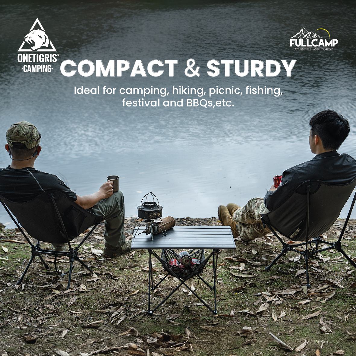 OneTigris SWIFLY Camping Table Portable Lightweight | Shopee Malaysia