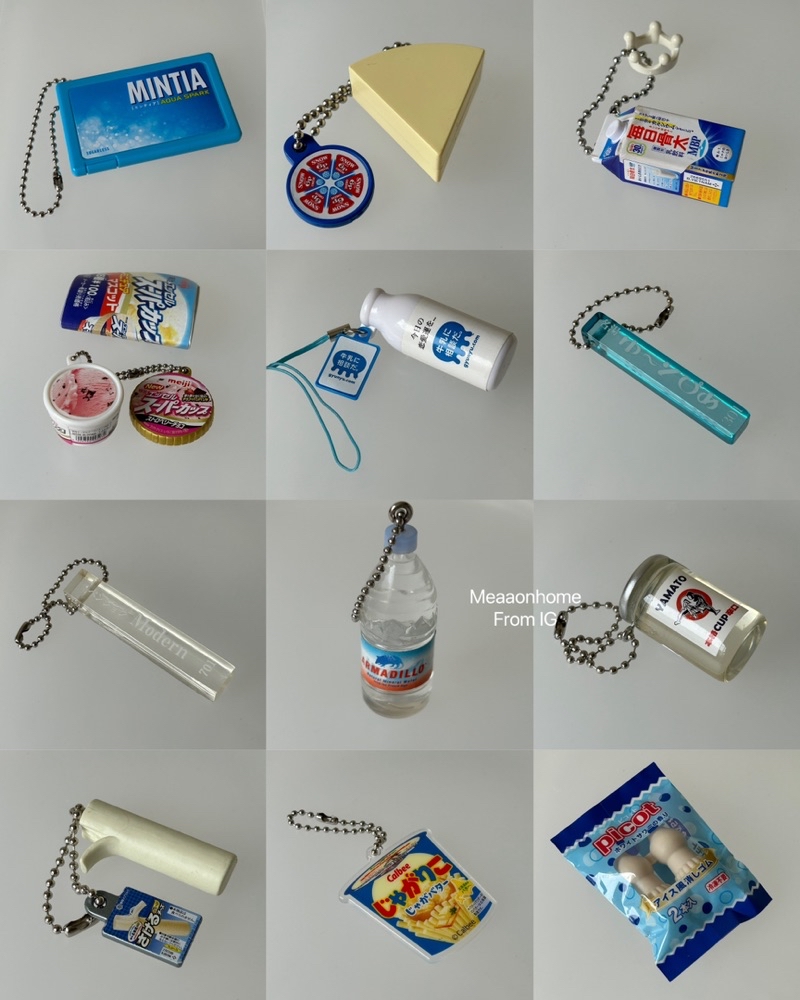 Gacha Keychains A Bunch Of Snacks Gashapon Toy | Shopee Malaysia