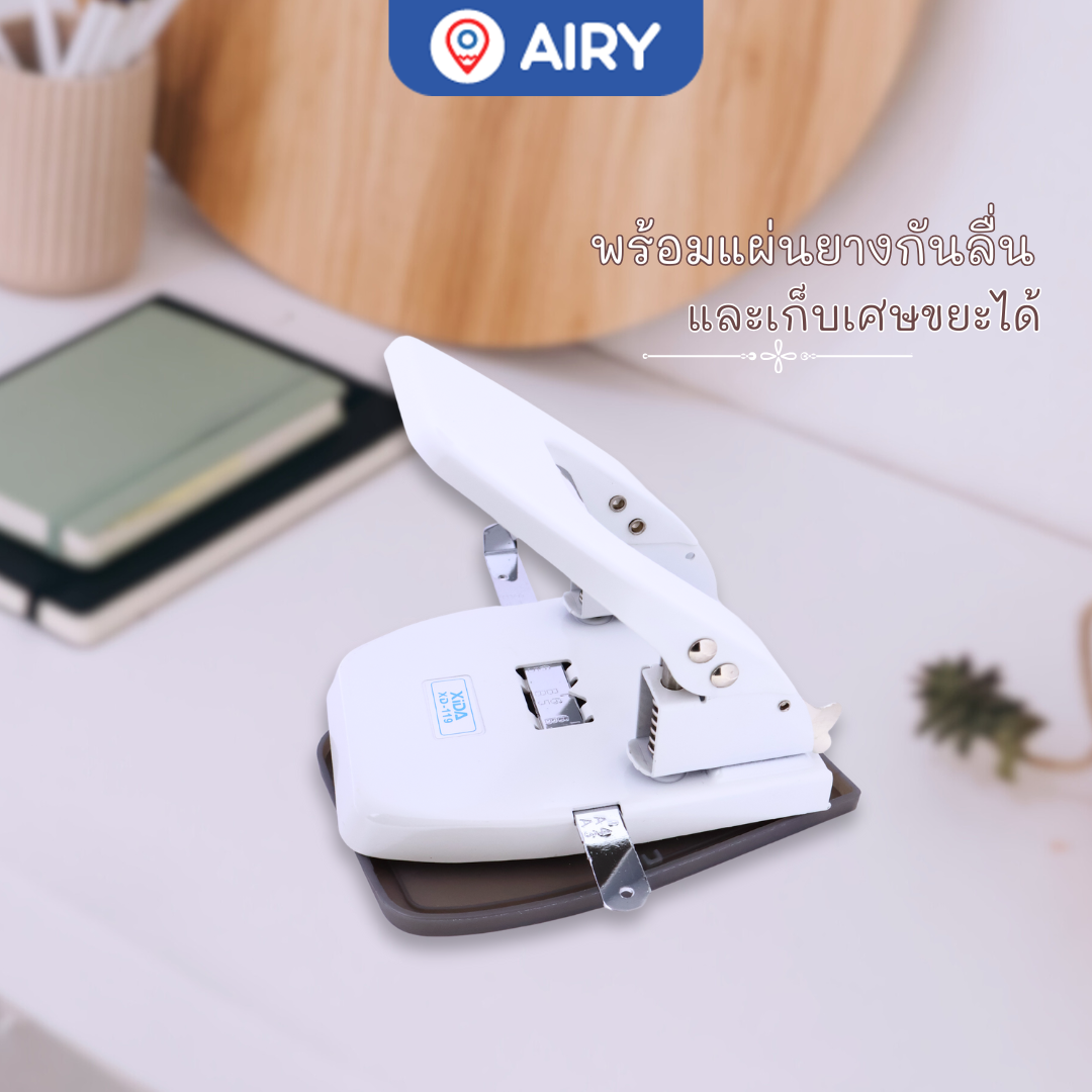 (K) Paper Punch Machine Model XD-119 Tootoo Punches Document A4 Hole ...