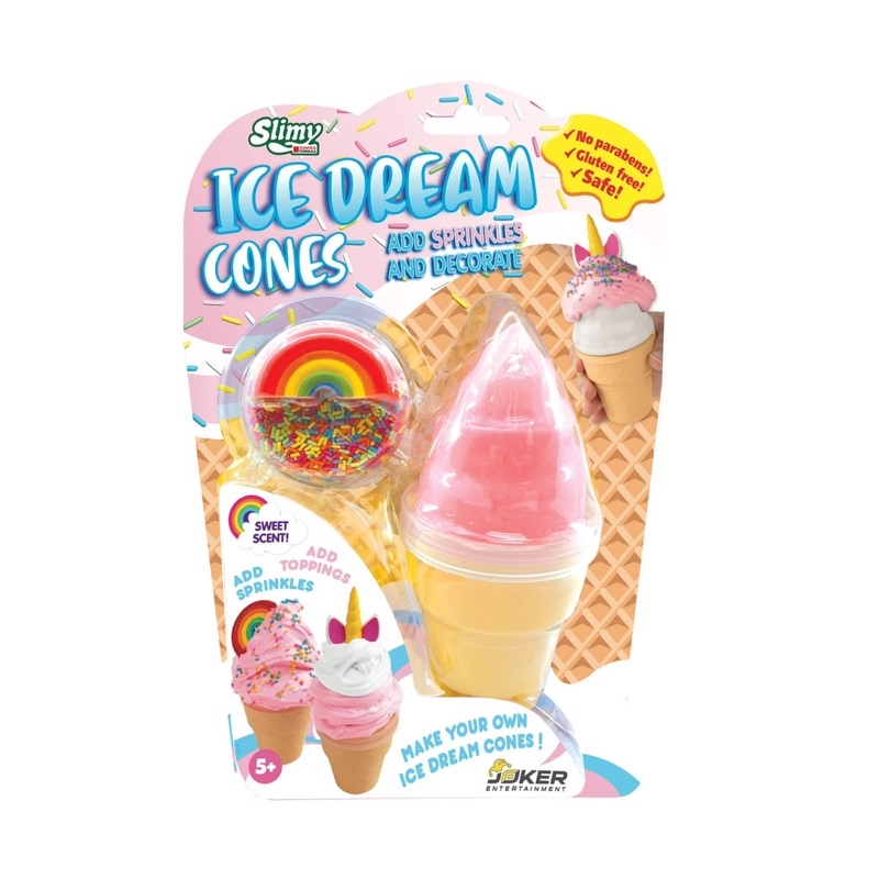 SLIMY SLIME Safe Formula ICE DREAM Model Made Of Cute Popsicle. With ...